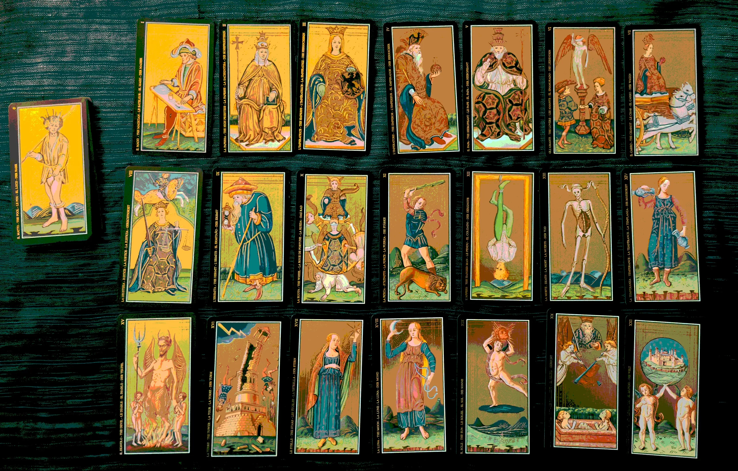 Andrew Wille Writing Studio: Blog Post - Full Suit Tarot Cards